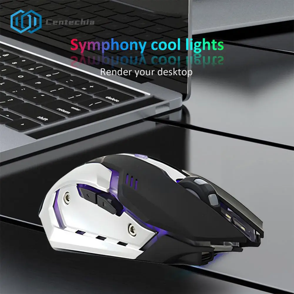 Gaming-Mouse-Rechargeable-2-4GWireless-Mouse-Mute-Ergonomic-Mouse-for ...