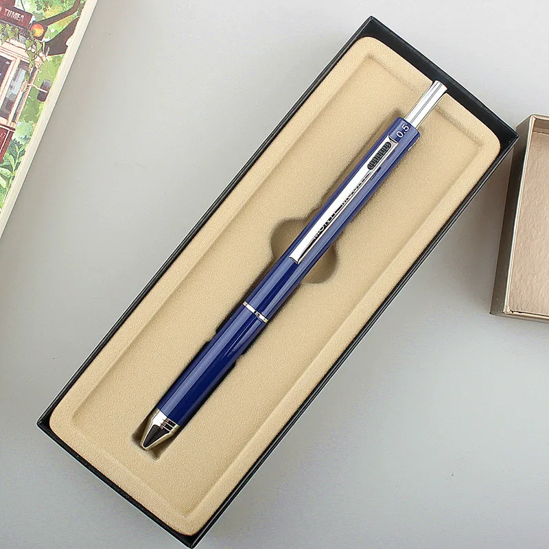 4-In-1-Multicolor-Metal-Ballpoint-Pens-3-Colors-Ball-Pen-1-Automatic ...