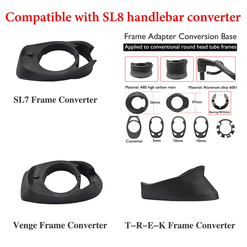 Bike Parts Road Bicycle Base Converter Gasket Accessories Suitable For ...