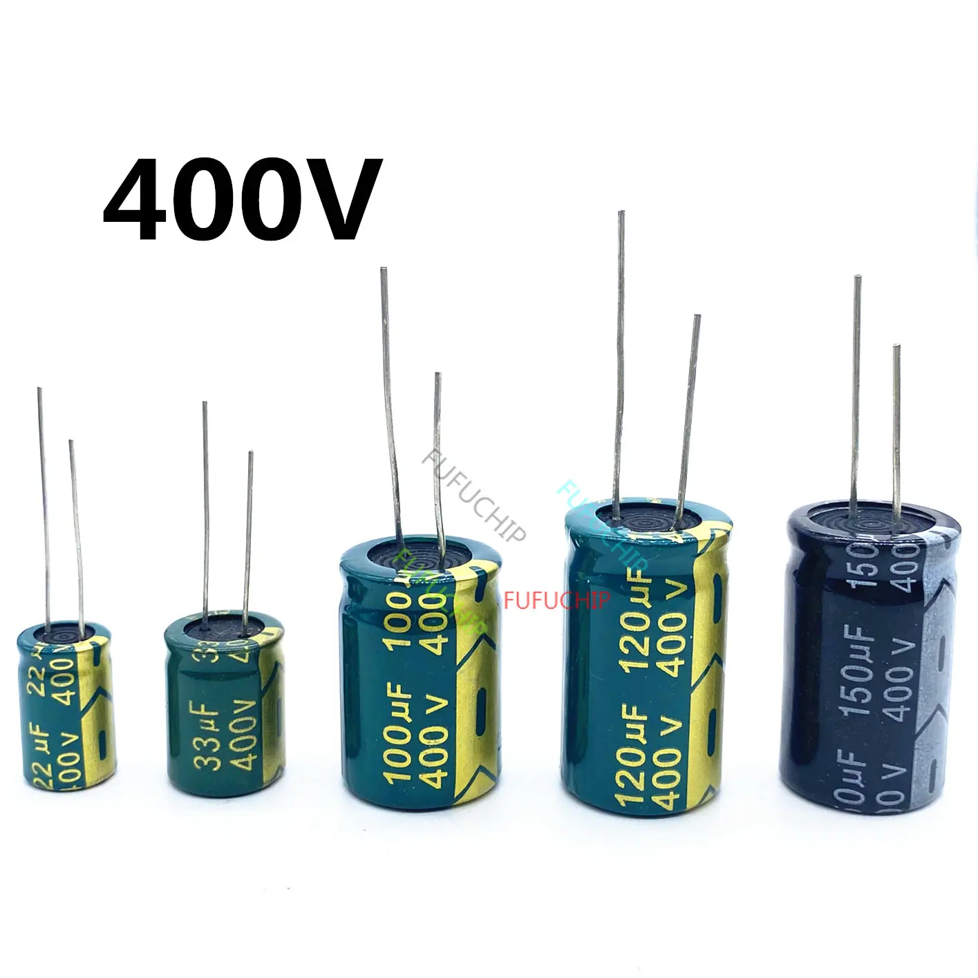 Capacitor Eletrolítico de alta Freqüência 400V 20% 400V 2.2UF 3.3UF 4 ...