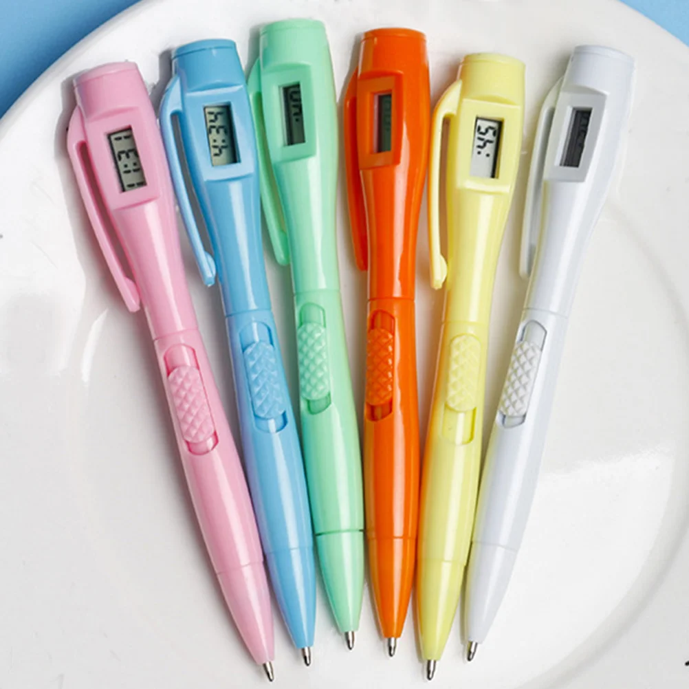 4-Pcs-Clock-Dedicated-Digital-Test-Pen-Student-Work-Ball-Point-Pens ...