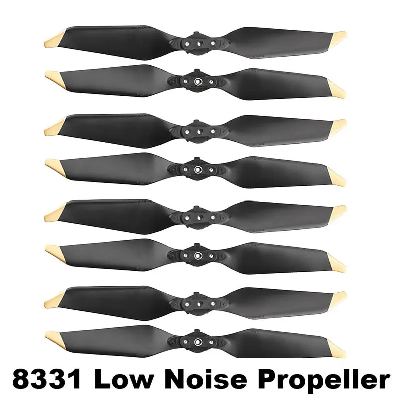 8 Pieces Replacement Low Noise 8331 Propeller For Dji Mavic Pro ...