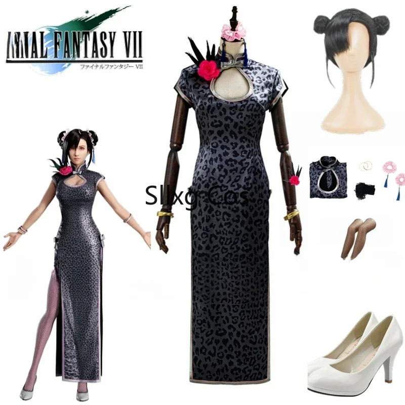 Game-Final-Fantasy-VII-Remakes-Tifa-Lockhart-Cosplay-Costume-Cheongsam ...