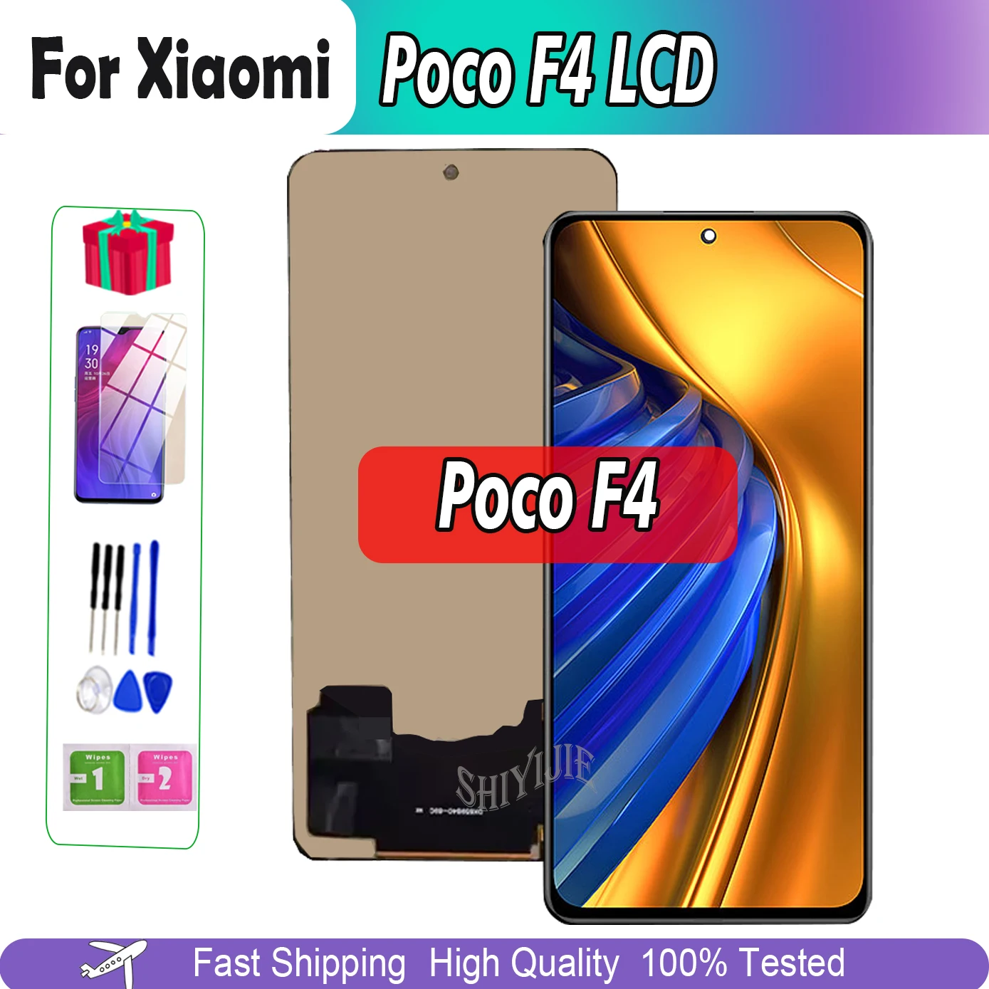 LCD 6.67'' Original For Xiaomi Poco F4 22021211RI 22021211RG Display Screen Touch For POCO F4 ...