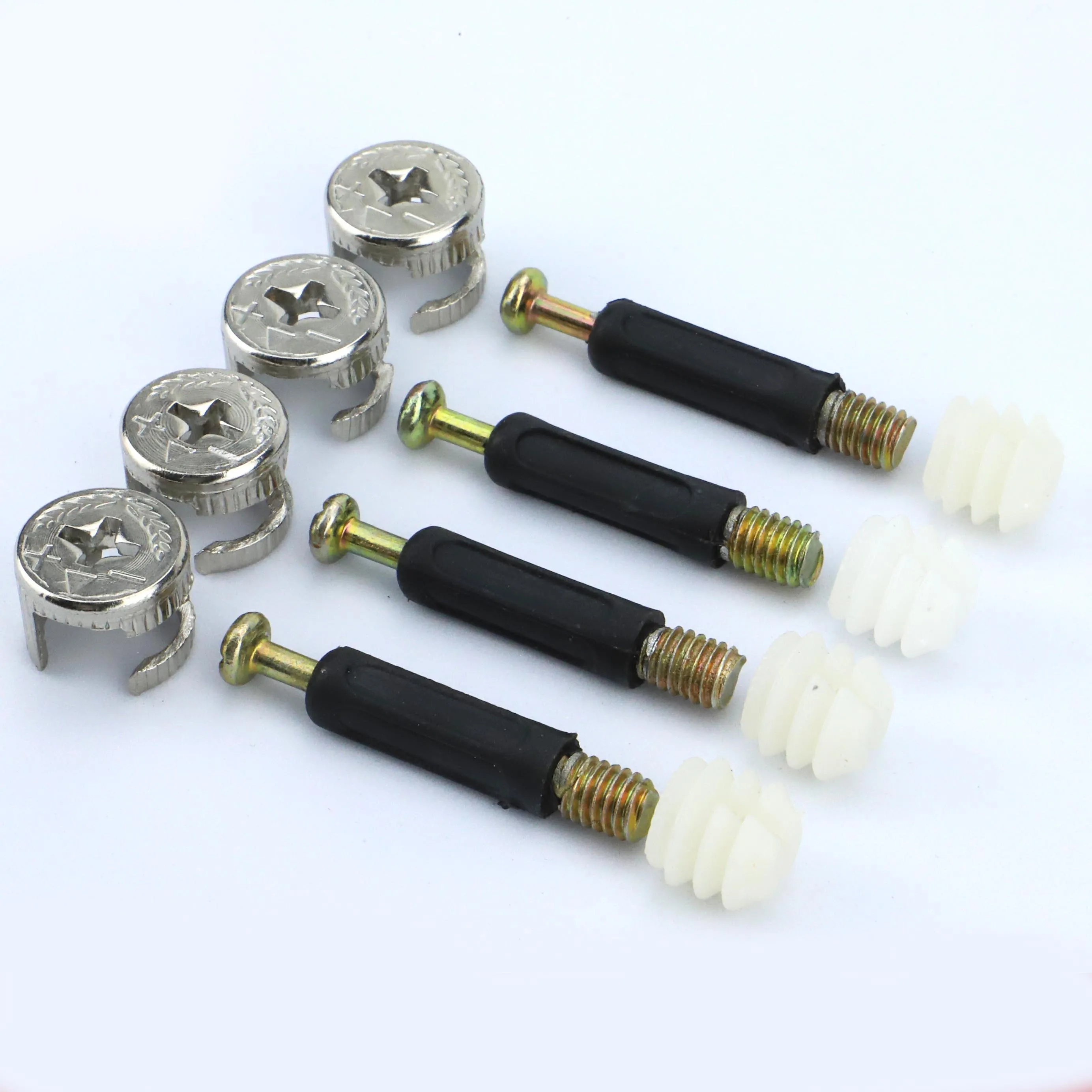 100sets-3-in-1-Screw-Furniture-Connector-Minifix-Screws-Fittings ...