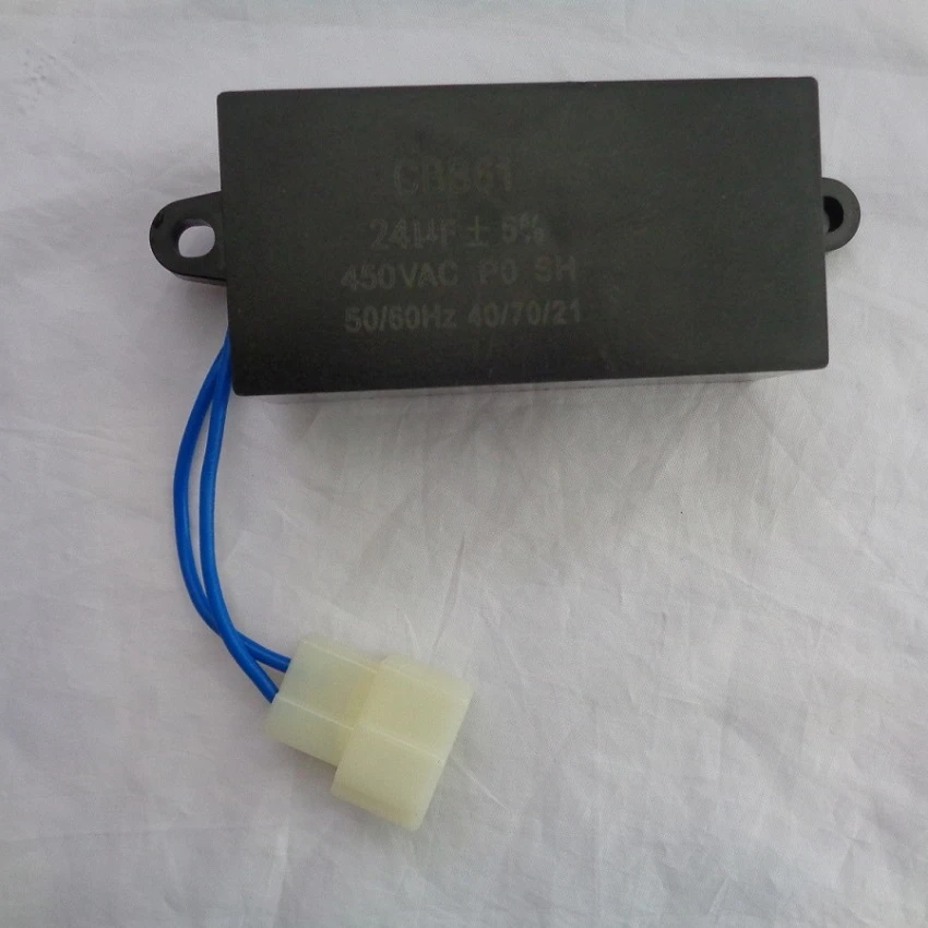 Generator Capacitor Cbb61 24 Uf +/- 5% 50 Or 60 Hz. Up To 450 Volts Ac.24mf Voltage Regulator ...