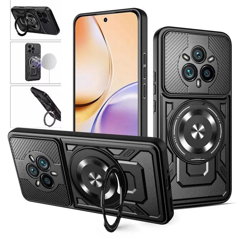Enhanced Shockproof Case with Magnetic Ring Stand and Magsafe ...