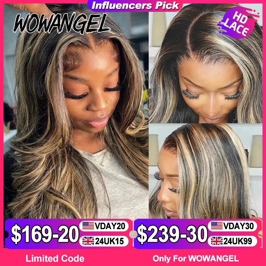 Wow-Angel-34inch-Highlight-Body-Wave-Wigs-5X5-HD-Lace-Closure-Wig-Honey ...