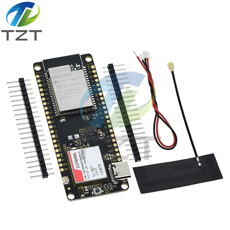 TTGO-T-Call-V1-3-ESP32-Wireless-Module-SIM-Antenna-SIM-Card-SIM800L ...