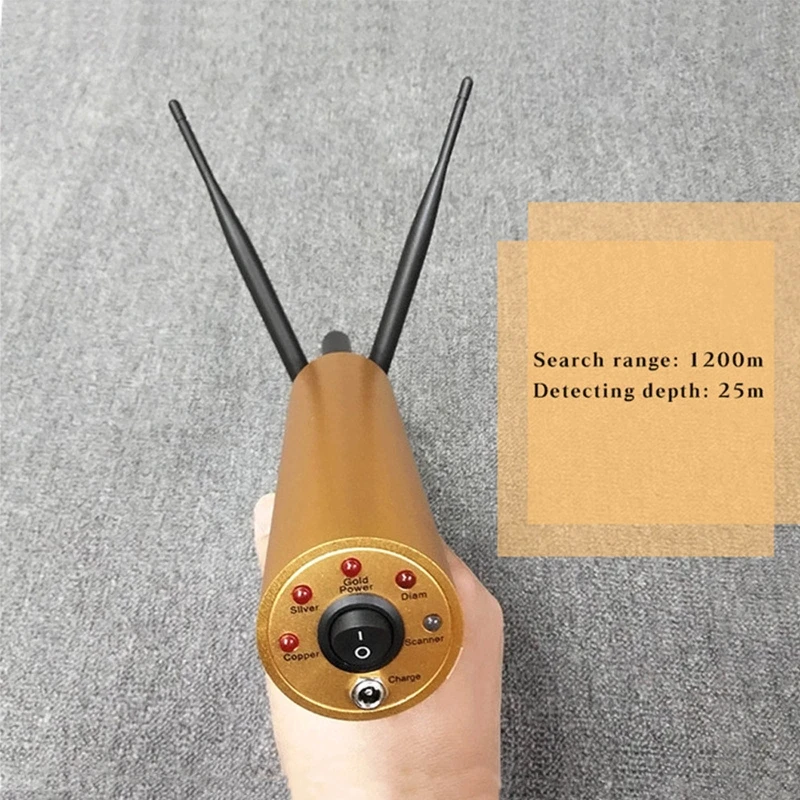 N0HB Handheld AKS Metal Detector Treasure Scanner Underground Metal ...