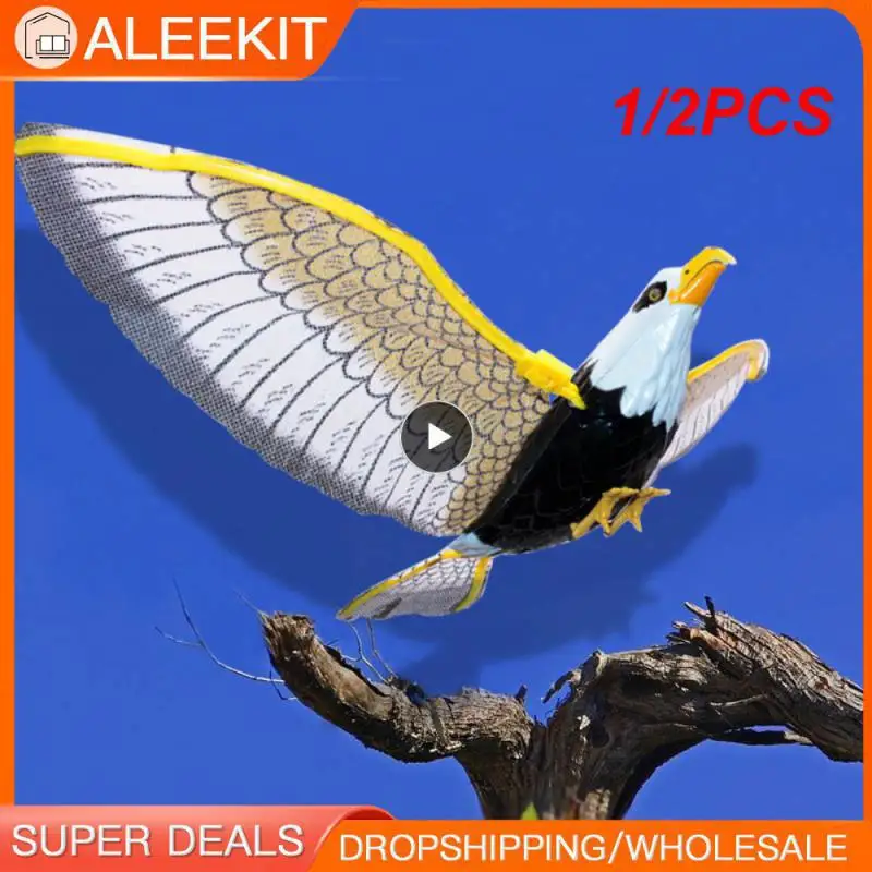 1-2PCS-Fake-Flying-Hawk-Decoy-Bird-Deterrent-Devices-Scare-Birds-Away ...