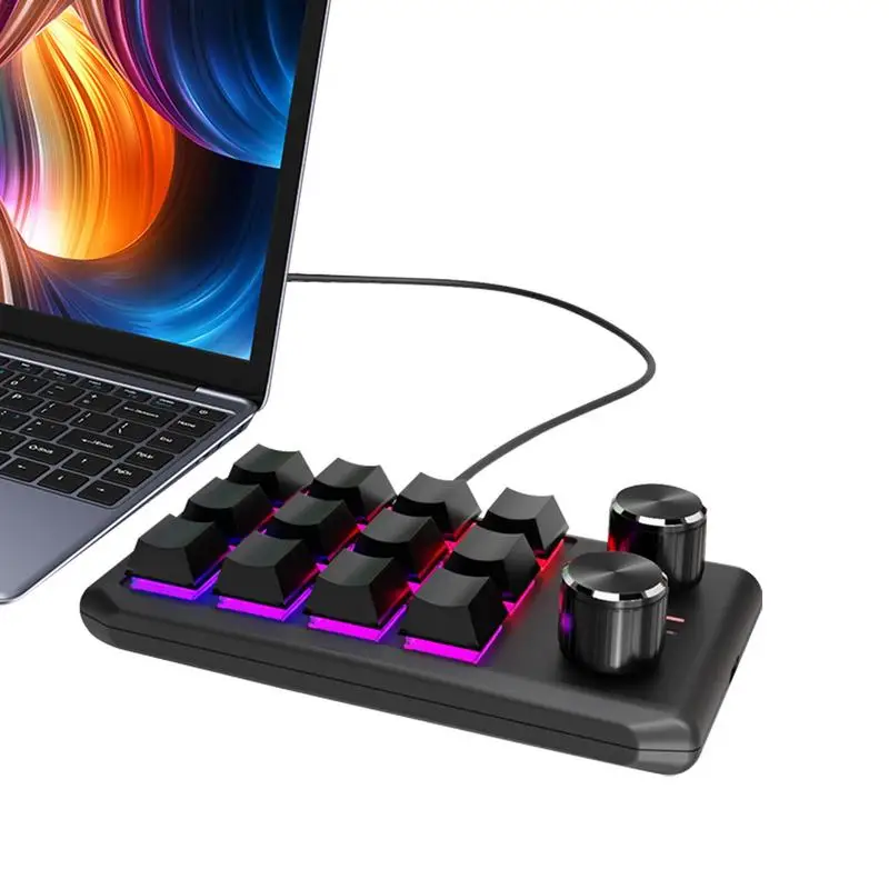 Programmable-Keyboard-Portable-DIY-Keypad-With-Buttons-Game-Equipment ...