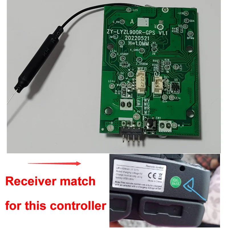 Lyzrc-l900-pro-se-receptor-placa-pcb-pe-a-de-reposi-o-rc-zang-o ...