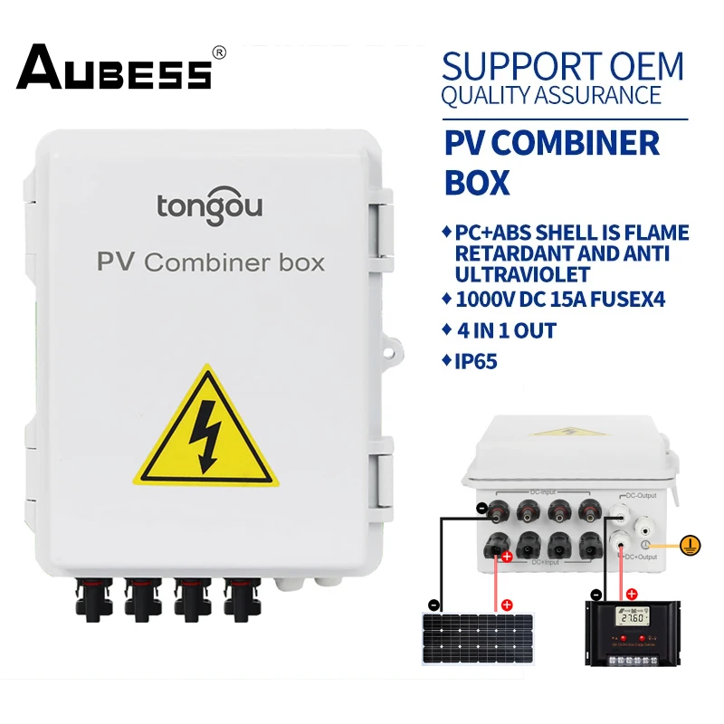 Solar-Panel-Distribution-Box-4-In-1-Out-1000V-PV-DC-Combiner-Box-Solar ...