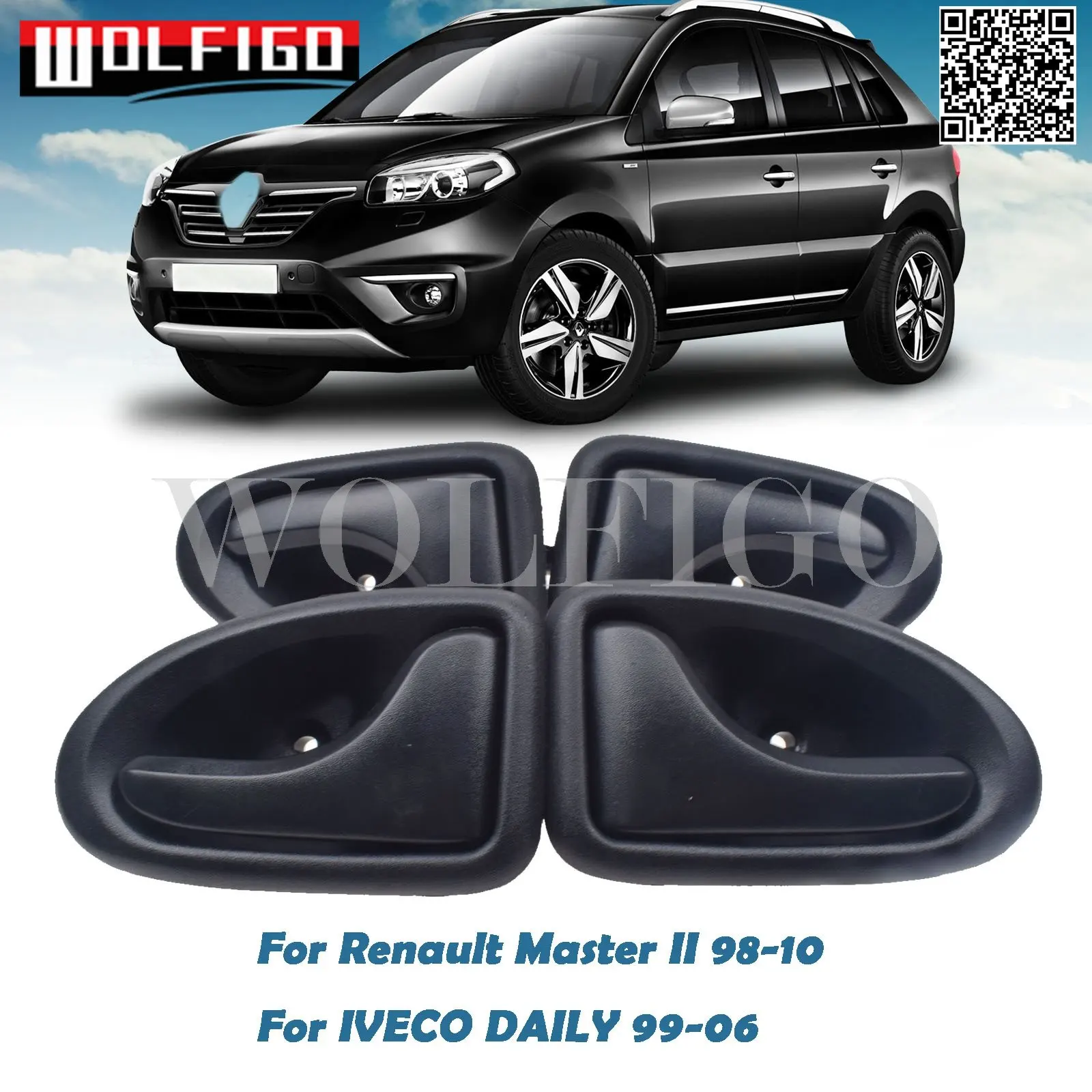 LH-RH-Inner-Inside-Door-Handle-For-Renault-Master-II-98-10-Dacia-Logan ...