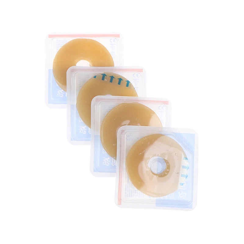 Anneau de pâte de stomie anti fuite pour protéger la peau, plaque de ...
