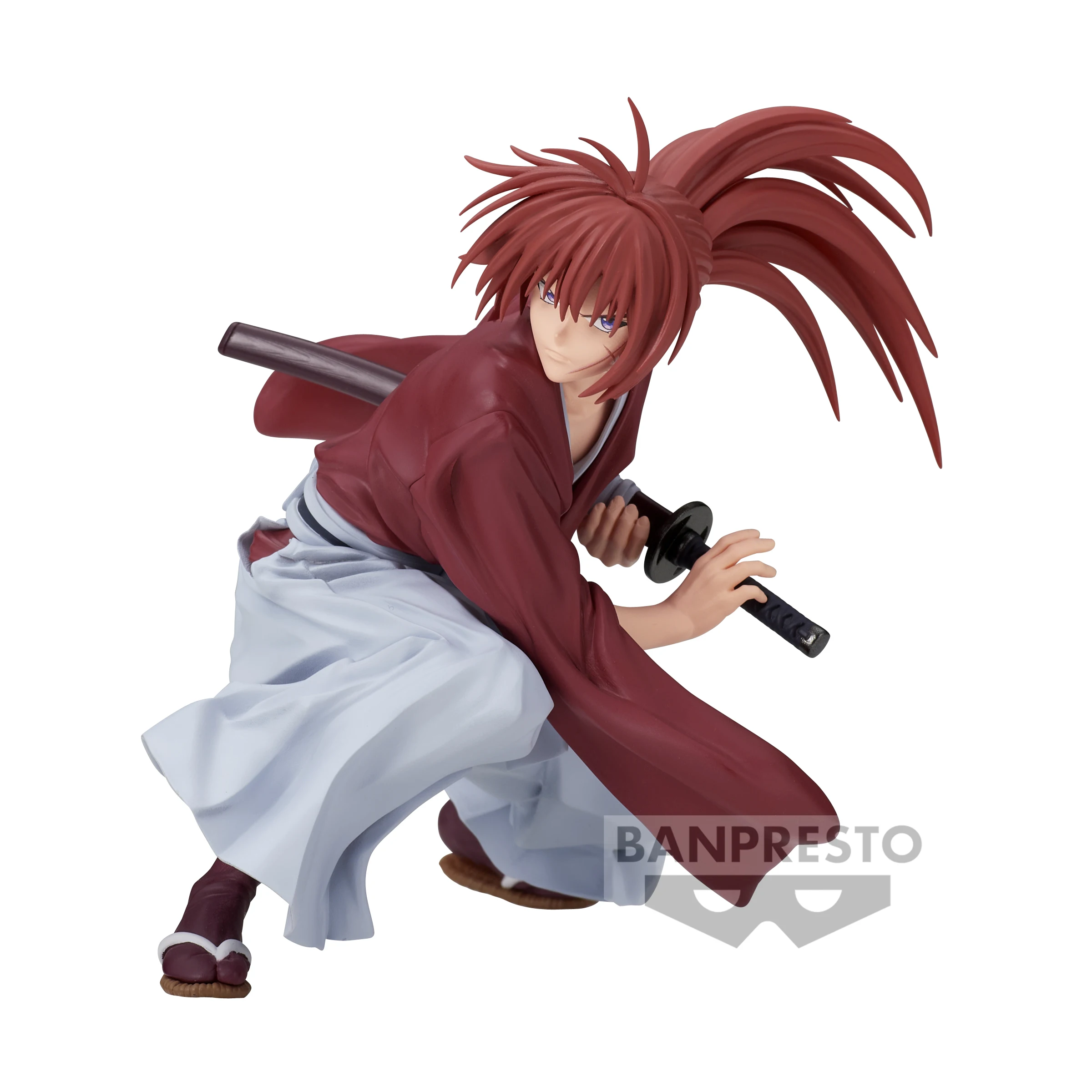 BANDAI-PVC-Figuras-de-A-o-Anime-Rurouni-Kenshin-Estrelas-Vibra-o ...
