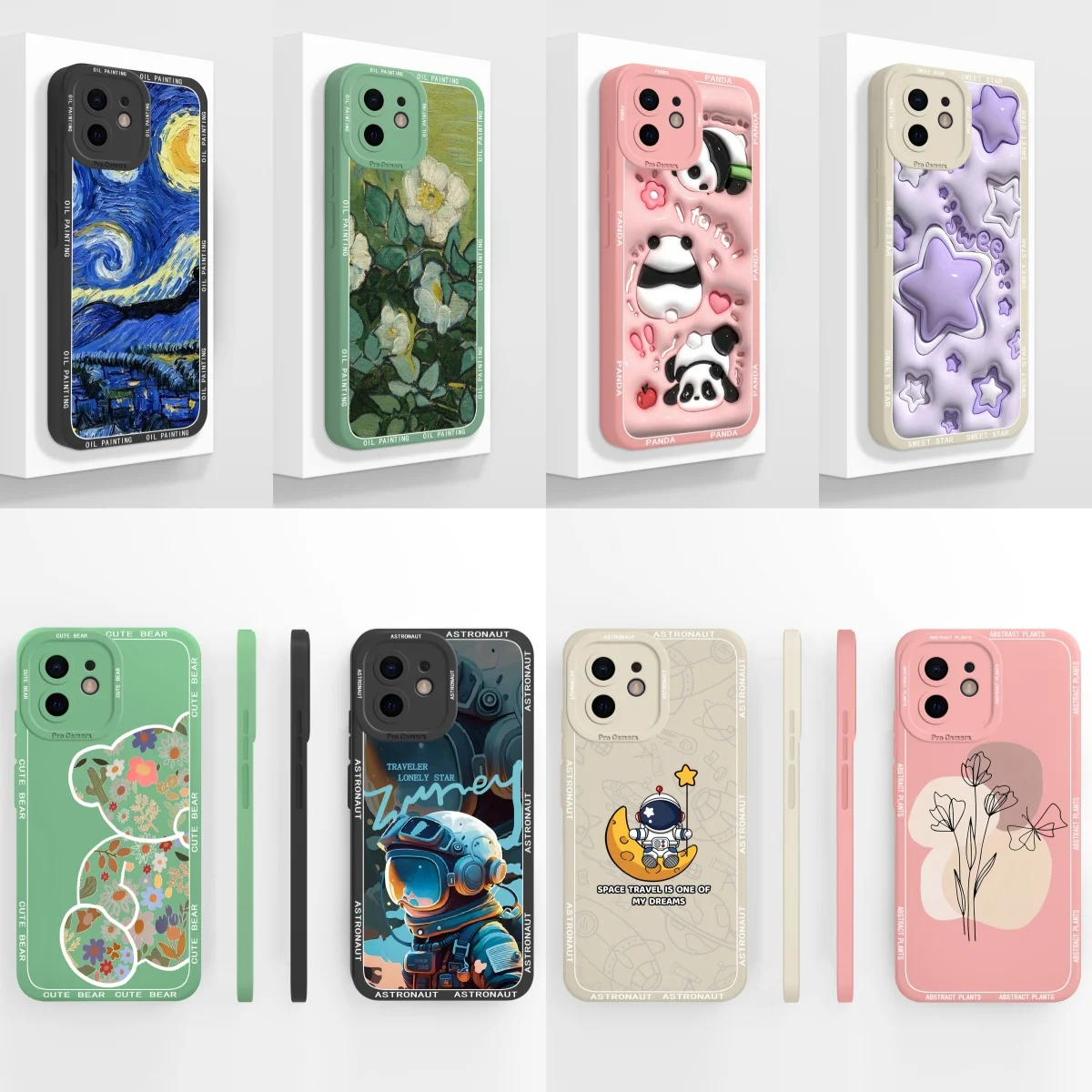 For iPhone 12 Pro Max Case Candy Painted Cover For iPhone 12 mini ...