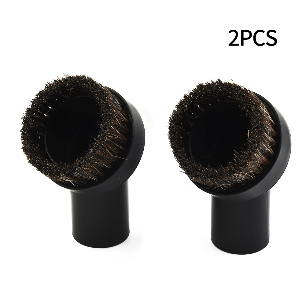 2pcs-Round-Horsehair-Brush-Tool-Vacuum-Cleaner-Parts-Mixed-Horse-Hair ...