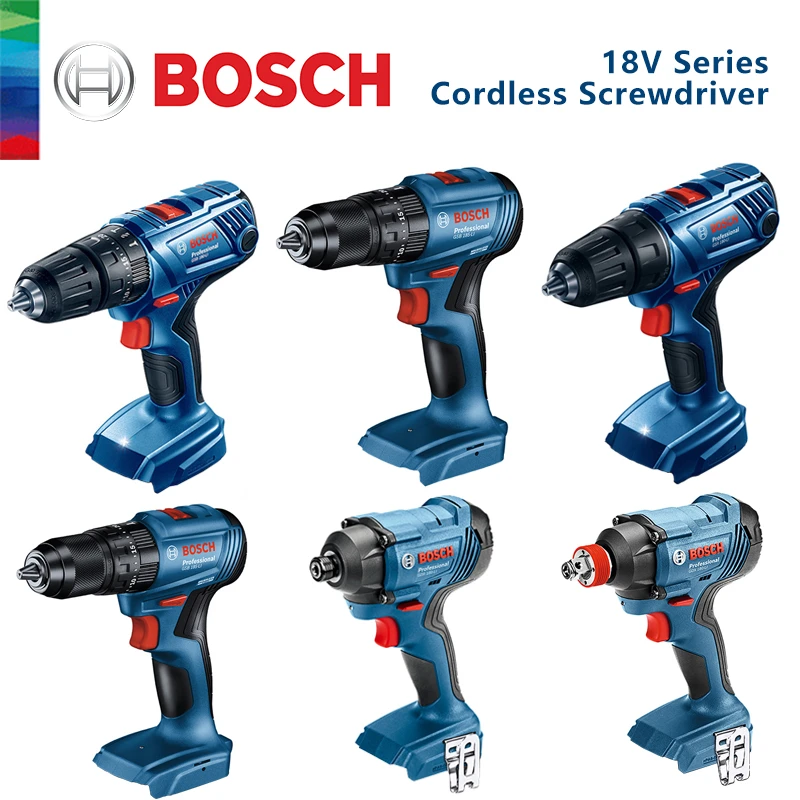 Bosch 18V Series Electric Drill Household Cordless Hand Drill Brushless ...