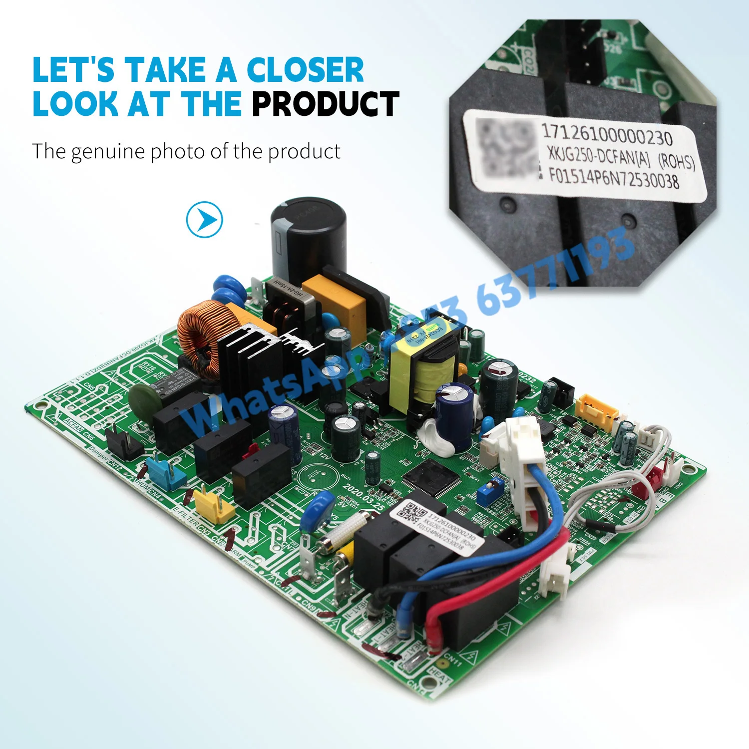 New Air handling unit main control board component 17126100000230 ...