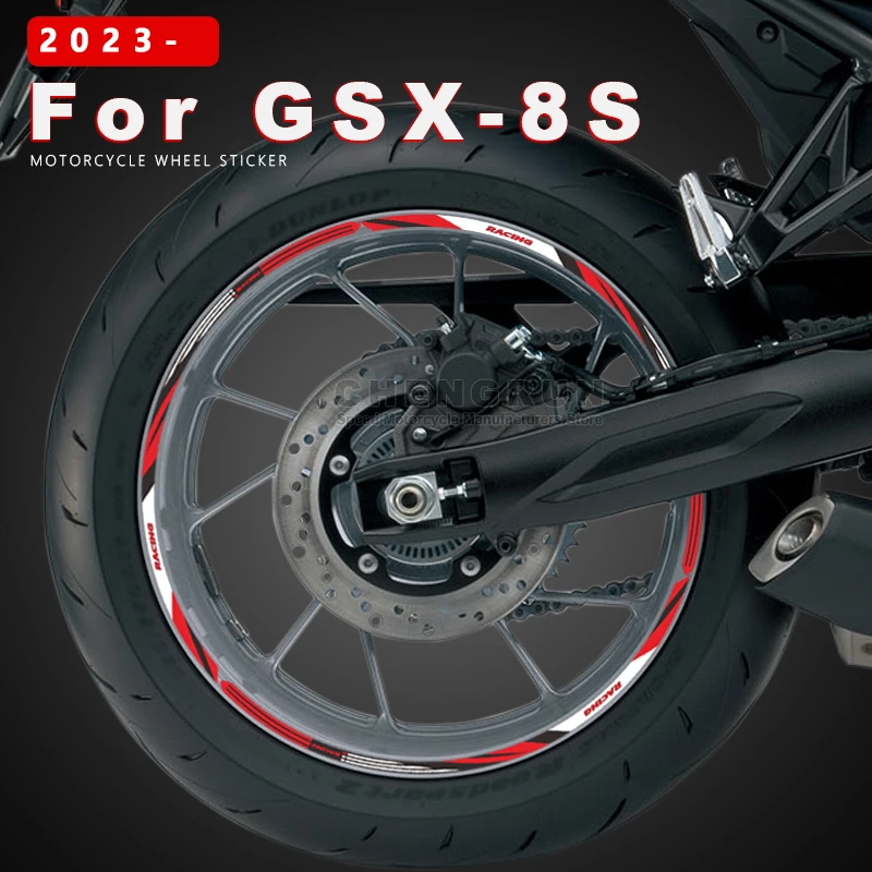 1-Set-5-Colors-Motorcycle-Wheel-Sticker-17-Inch-Rim-Strip-Waterproof ...