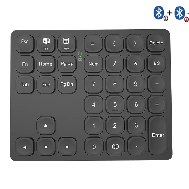 Teclado-num-rico-de-modo-Bluetooth-Dual-teclado-Digital-inal-mbrico ...
