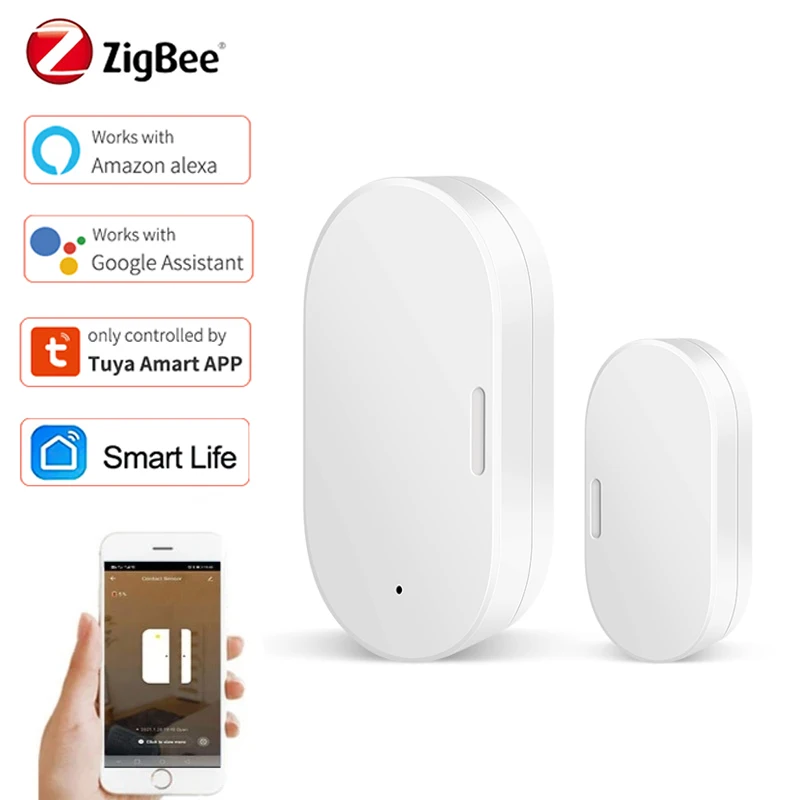 Tuya Smart Zigbee Door Sensor Smart Door Open/Closed Detectors Zigbee ...