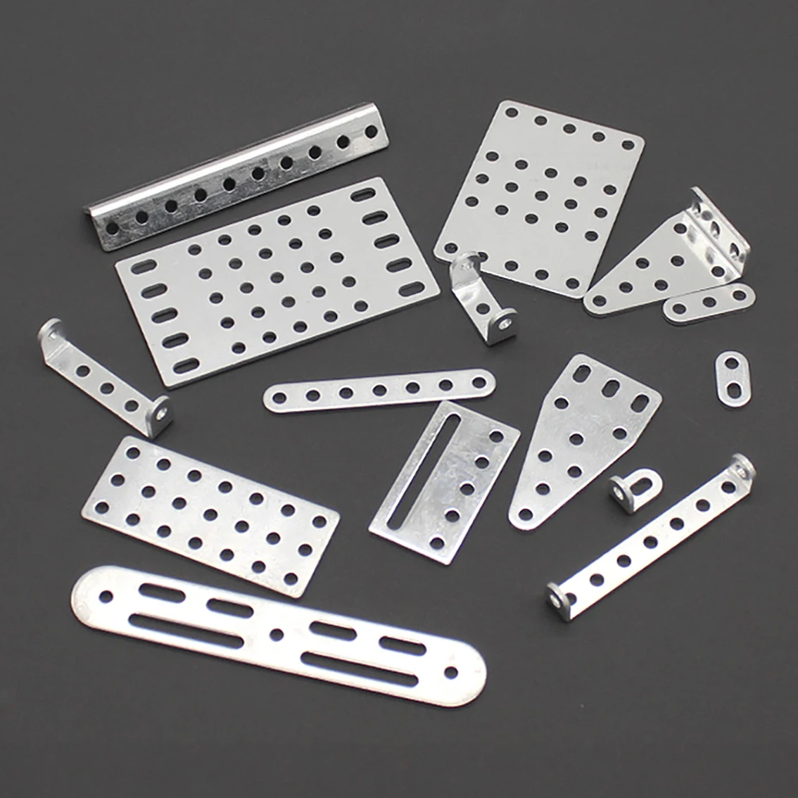 Aluminum-Alloy-Square-Plate-with-Hole-Fixed-Piece-Bottom-Plate-U-Shaped ...