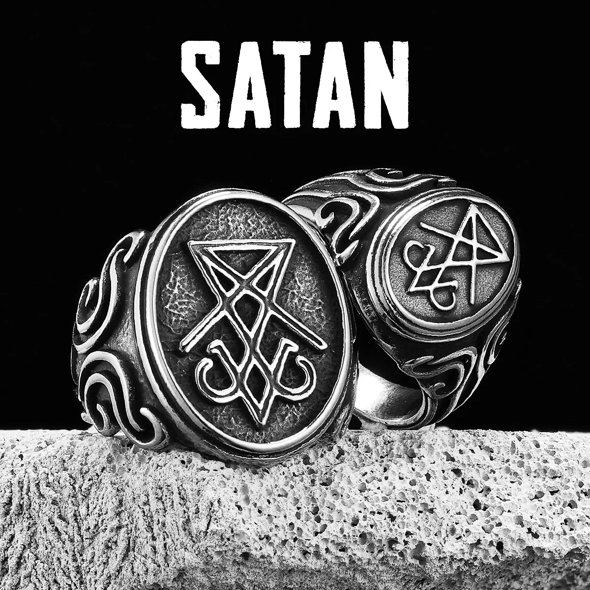 Lucifer-Devil-Satan-Men-Rings-Stainless-Steel-Women-Jewelry-Vintage ...