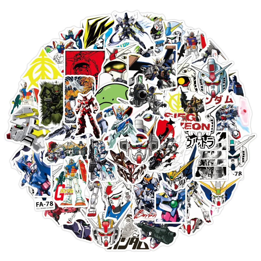 10-30-50PCS-Anime-GUNDAM-Graffiti-Stickers-for-Kids-DIY-Luggage ...