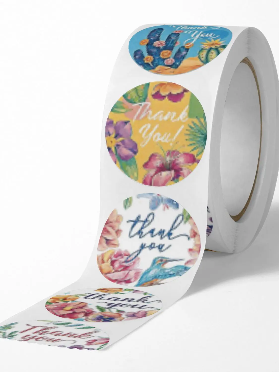 Gommette,Étiquettes autocollantes merci pour scellage, autocollant rond ...