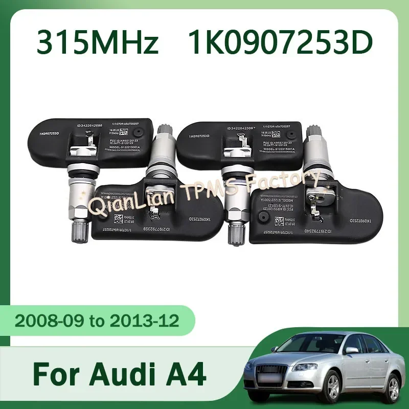 Tire Pressure Monitoring System For Audi A4 A5 Q5 TT TPMS Sensors 1 ...