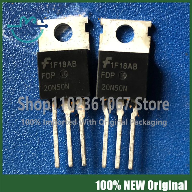 1PCS-FDP20N50N-FDP20N50-20A500V-Field-effect-MOS-tube-TO-220-New ...