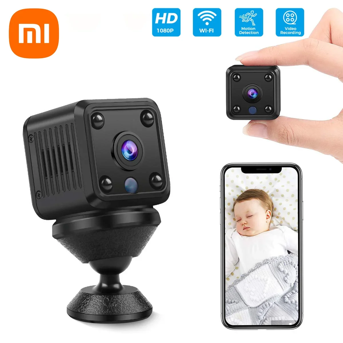 Xiaomi-X6-1080p-Hd-Smart-Mini-Camera-Wireless-Network-Remote-Wifi-Home ...