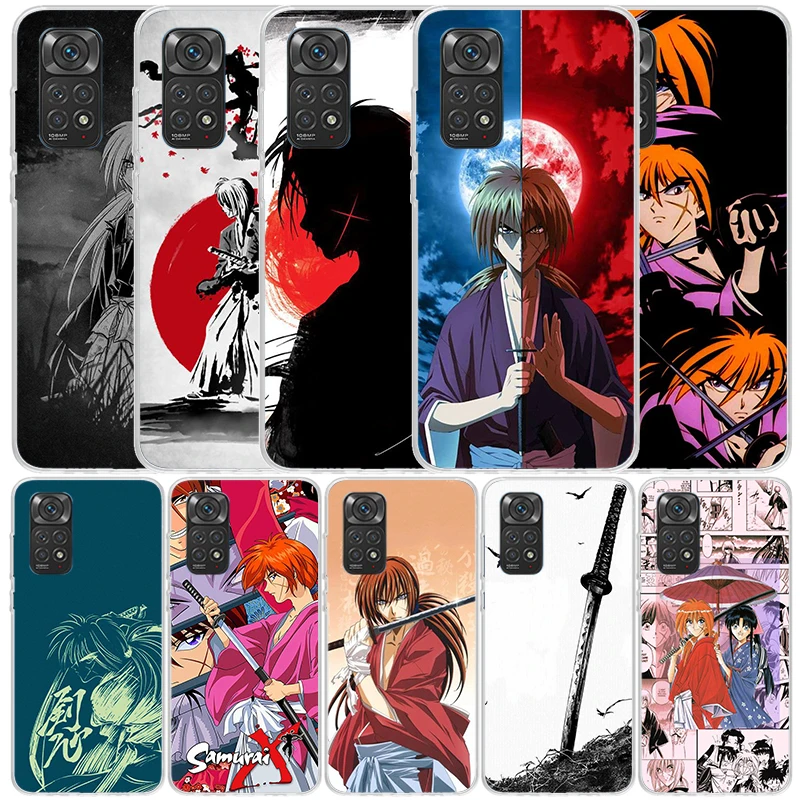 Rurouni-Kenshin-Anime-Phone-Case-For-Xiaomi-Redmi-Note-13-12S-12-11S-11 ...