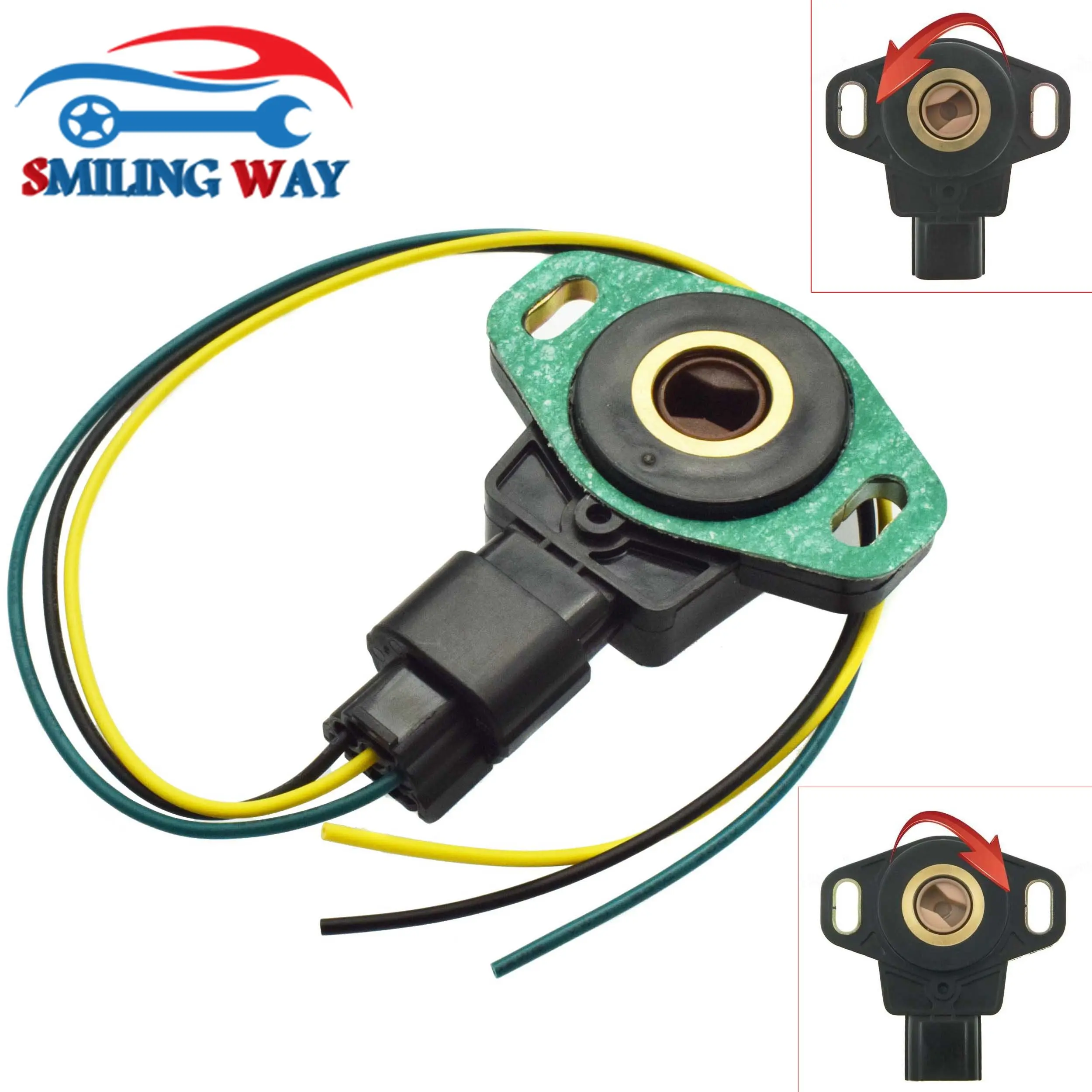 Throttle-Position-Sensor-TPS-or-Connector-with-Harness-Harness-For ...