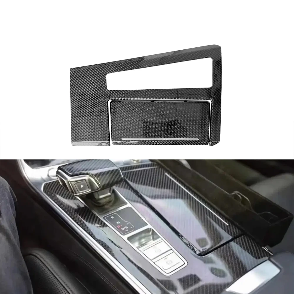 2pcs-Replacement-Carbon-Fiber-Interior-Center-Console-Cover-Panel-For ...