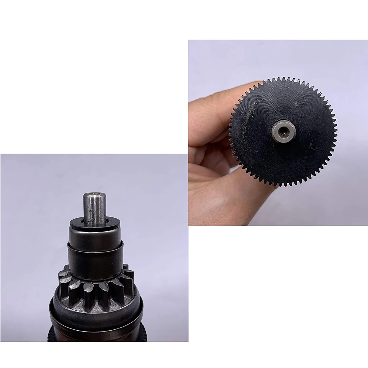 Generic 50cc Starter Motor Bendix For Chinese Scooter Moped 139qmb ...