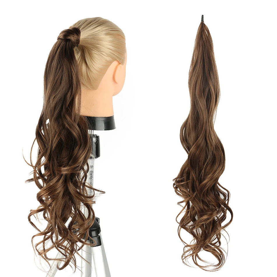 Synthetic ponytail extensions 26inch / 100g (Brand - Booming hair ...
