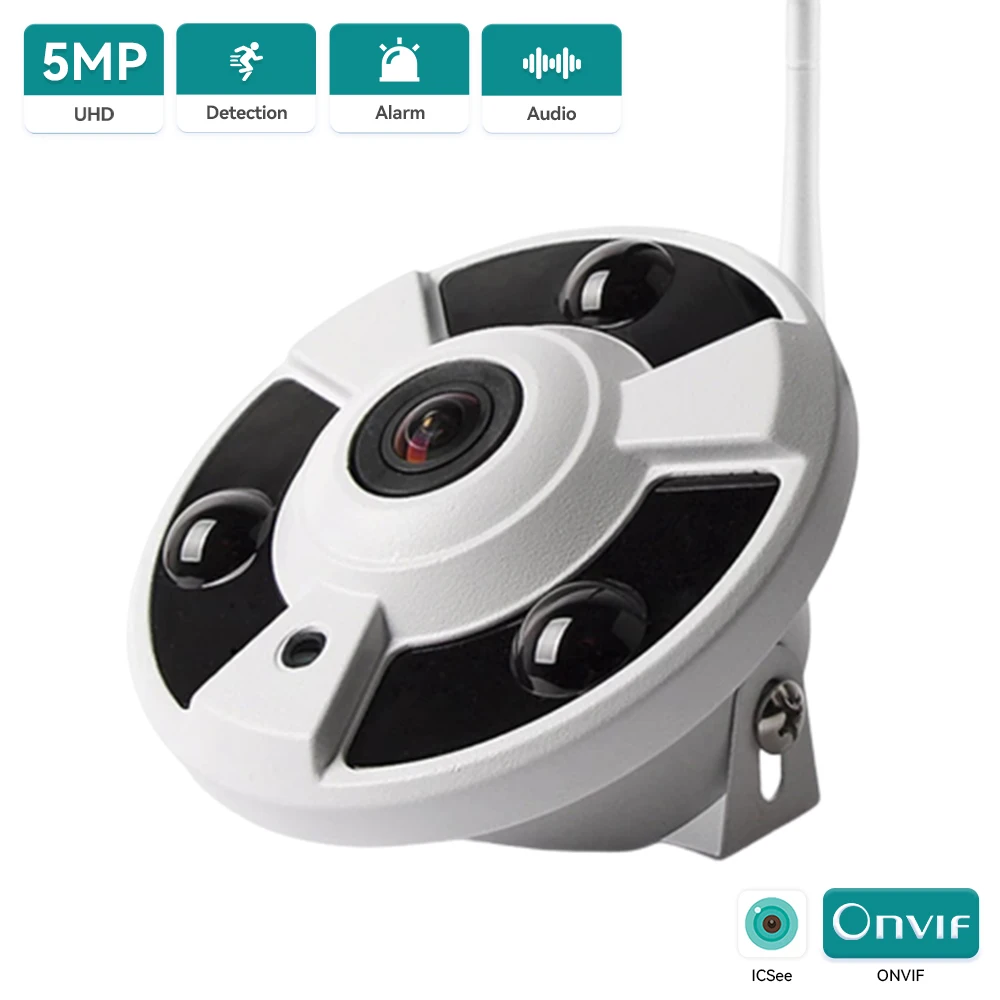 5MP-Wifi-Camera-1-7MM-Fisheye-Lens-Panoramic-Wireless-IP-Camera ...
