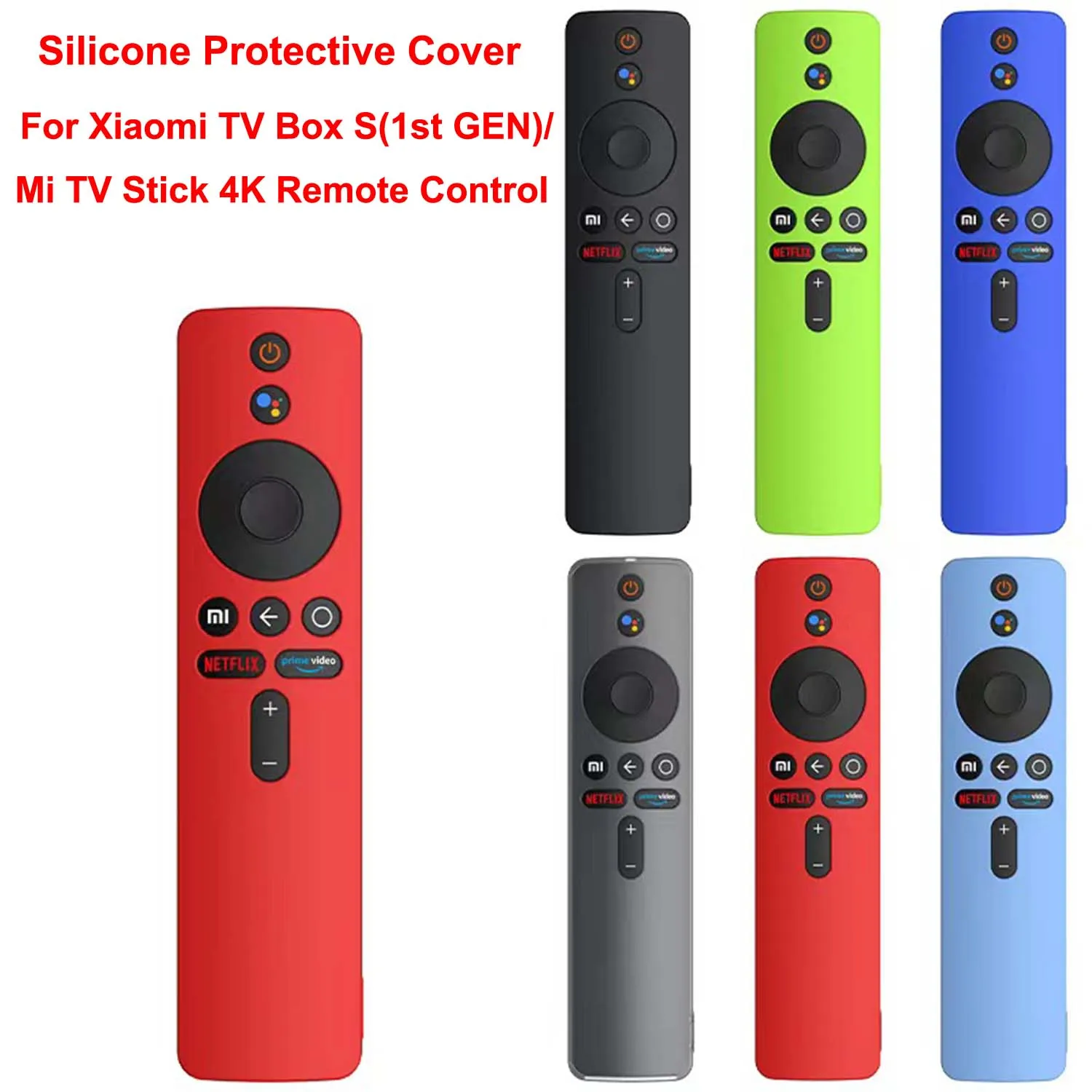 Silicone-Protective-Case-for-Xiaomi-Mi-TV-Box-S-Remote-Control-Cover ...
