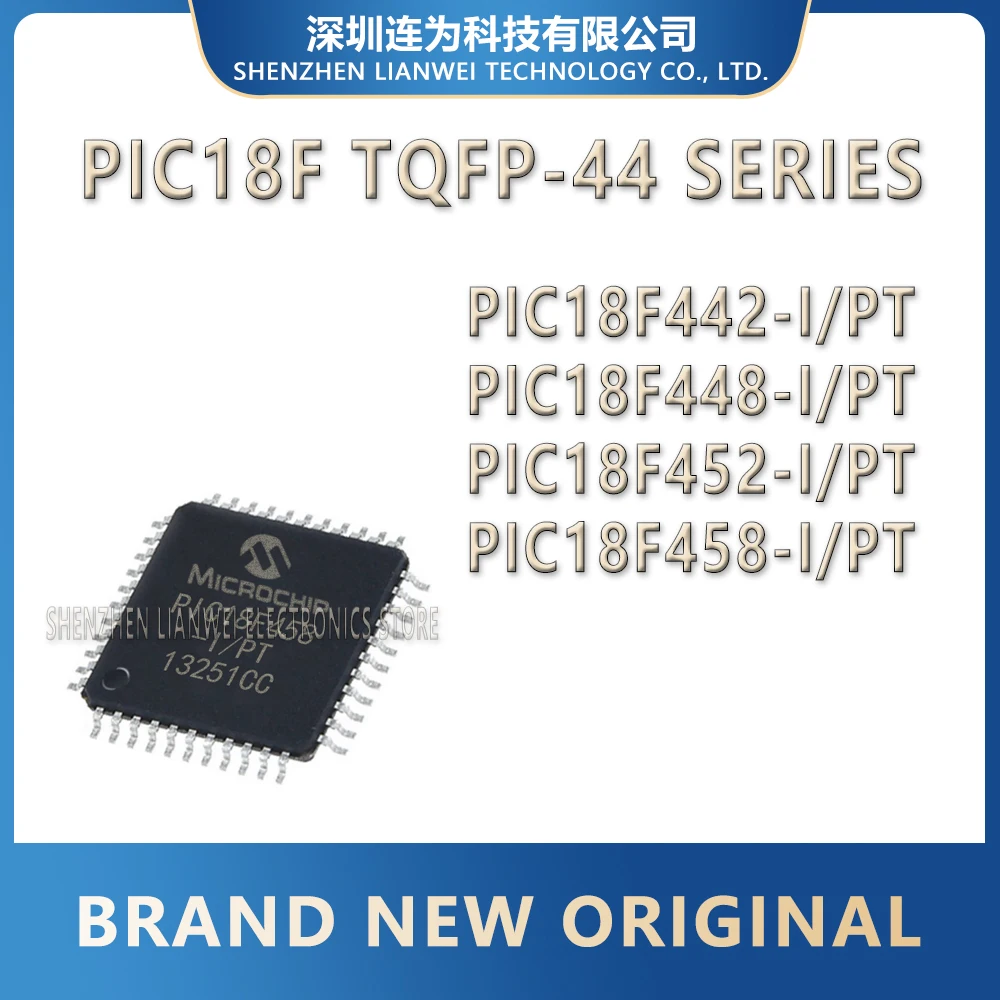 PIC18F442-I/PT PIC18F448-I/PT PIC18F452-I/PT PIC18F458-I/PT PIC18F442 PIC18F448 PIC18F452 ...