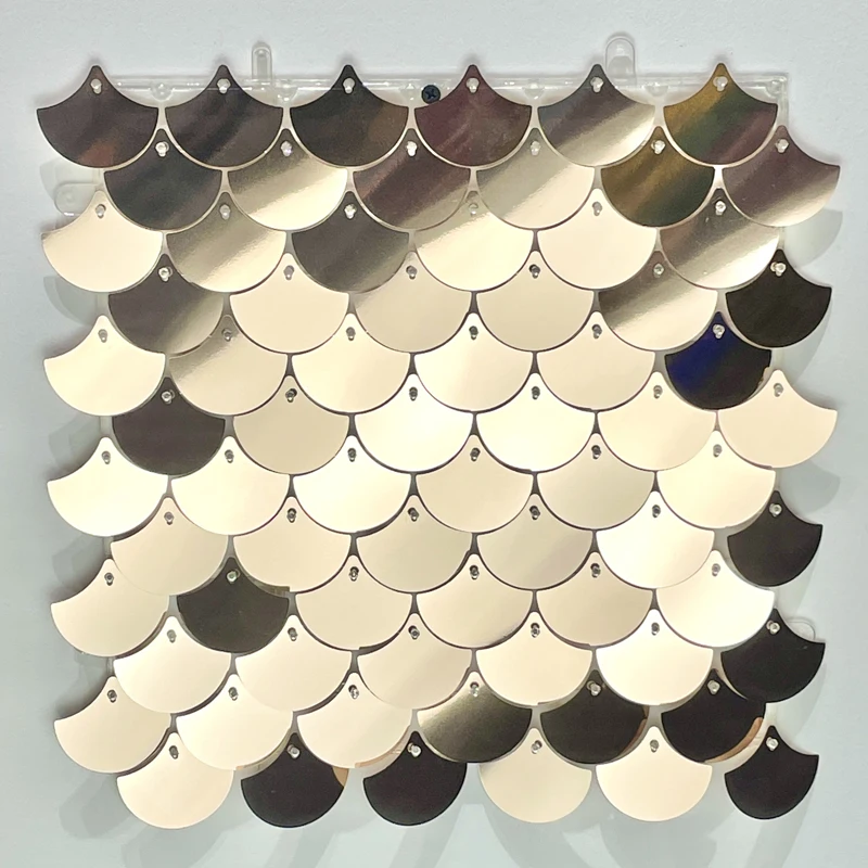 30cm-Scallop-Glitter-Mirror-Sequin-Backdrop-Panel-Wedding-Sea-Theme ...