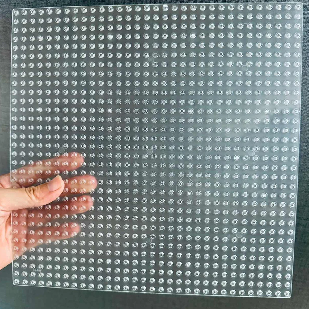 32-32-Dots-BasePlates-Transparent-Small-Particle-Building-Block-Plate ...