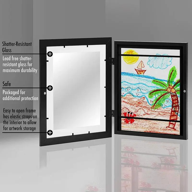 Front-Opening-Art-Frame-Wall-Display-Picture-Frame-Picture-Display ...