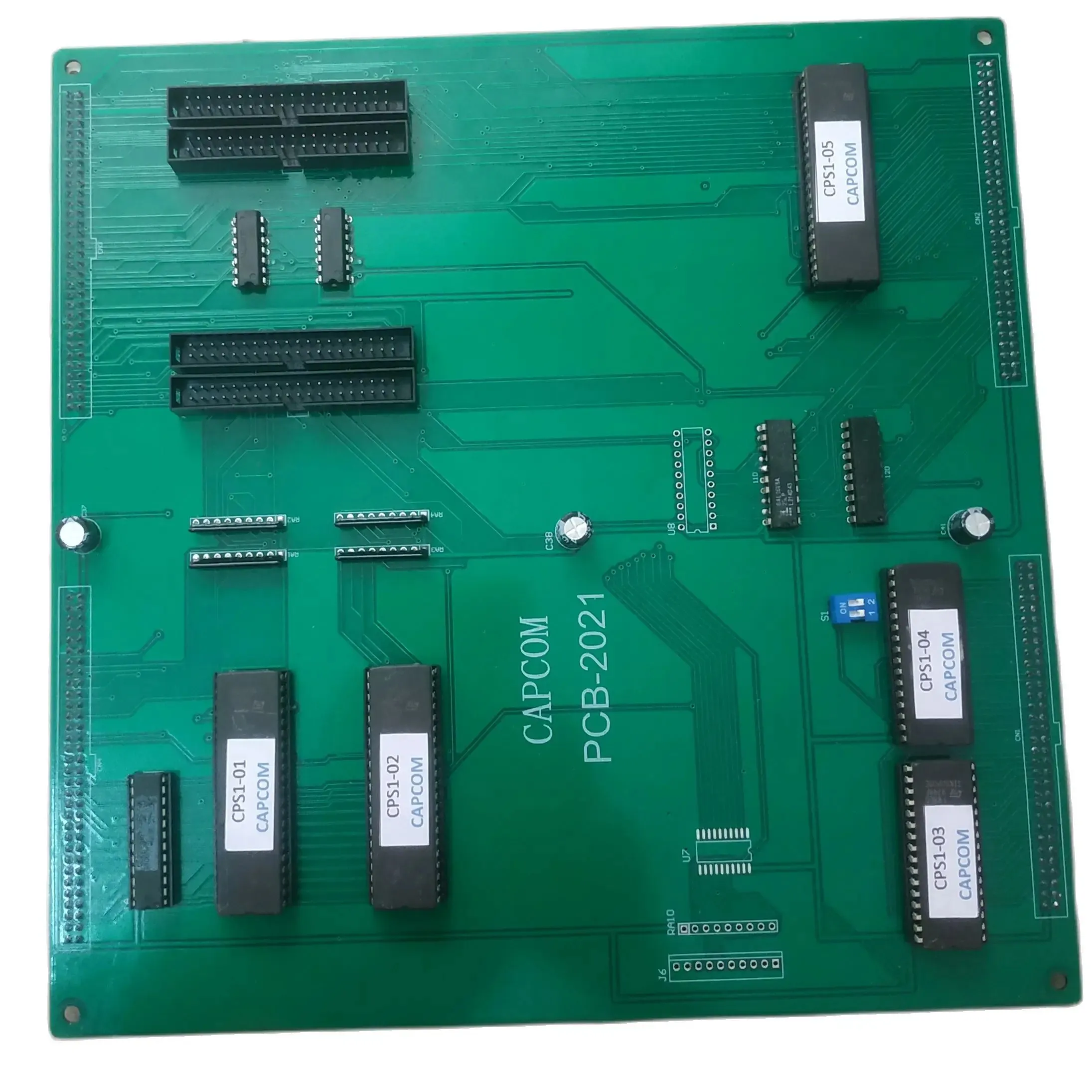 CPS1-B-Board-Conversion-Arcade-Game-PCB-CPS1-Copy-Rom-Board-Perfect ...