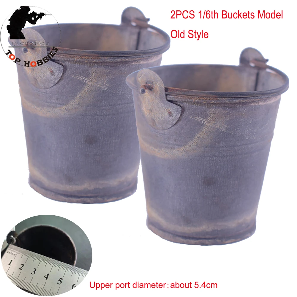 2PCS-1-6-Scale-Action-Figure-Scene-Accessories-Model-Metal-Old-Style ...