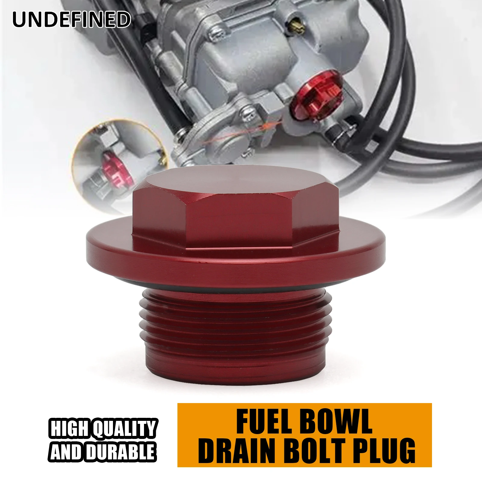 Brandstof Kom Afvoerbout Plug voor Keihin PWK PJ FCR Mx Carb ...