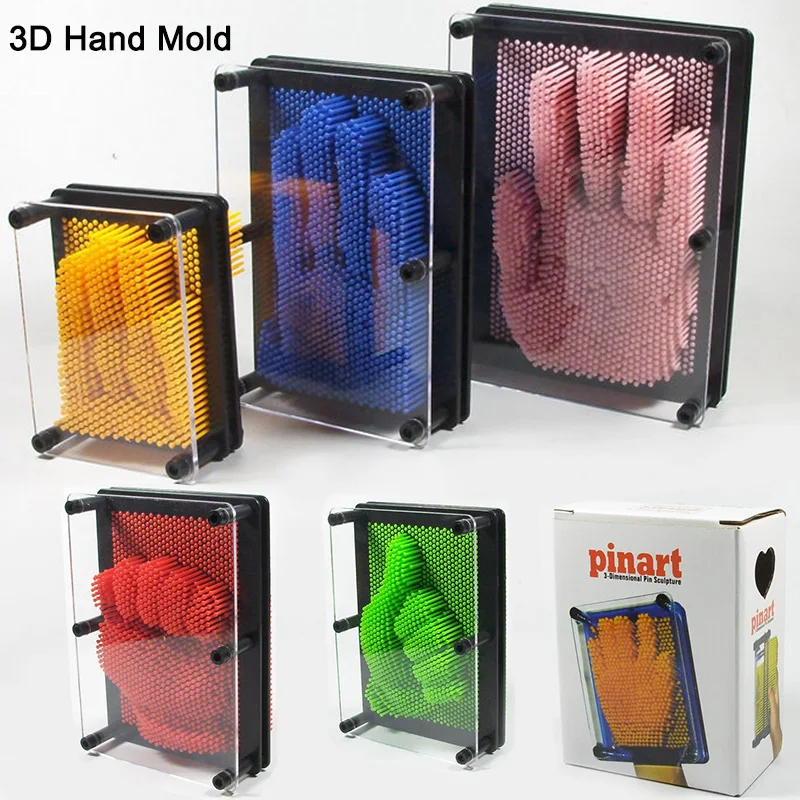 3D-Clone-Shape-Pin-Art-Hand-Mold-Handprint-Needle-Ornament-Get-Face ...